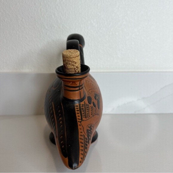 Vintage | Accents | Vintage Etruscan Terracotta Duck Shaped Askos Perfume Or Oil Vase | Poshmark